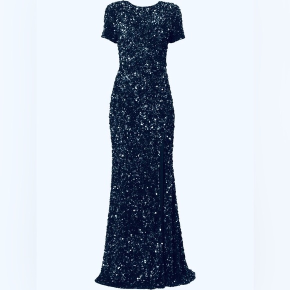 Rachel Gilbert | Dresses | Rachel Gilbert Nixie Gown Sequin Embellished ...